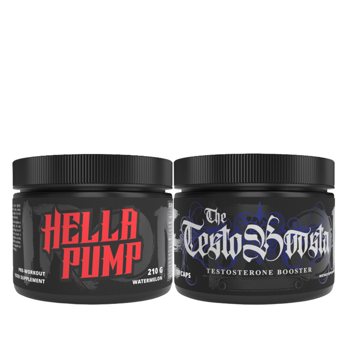 The Iron X Hella Pump 210g + Testoboosta 120caps - MuscleShop ...