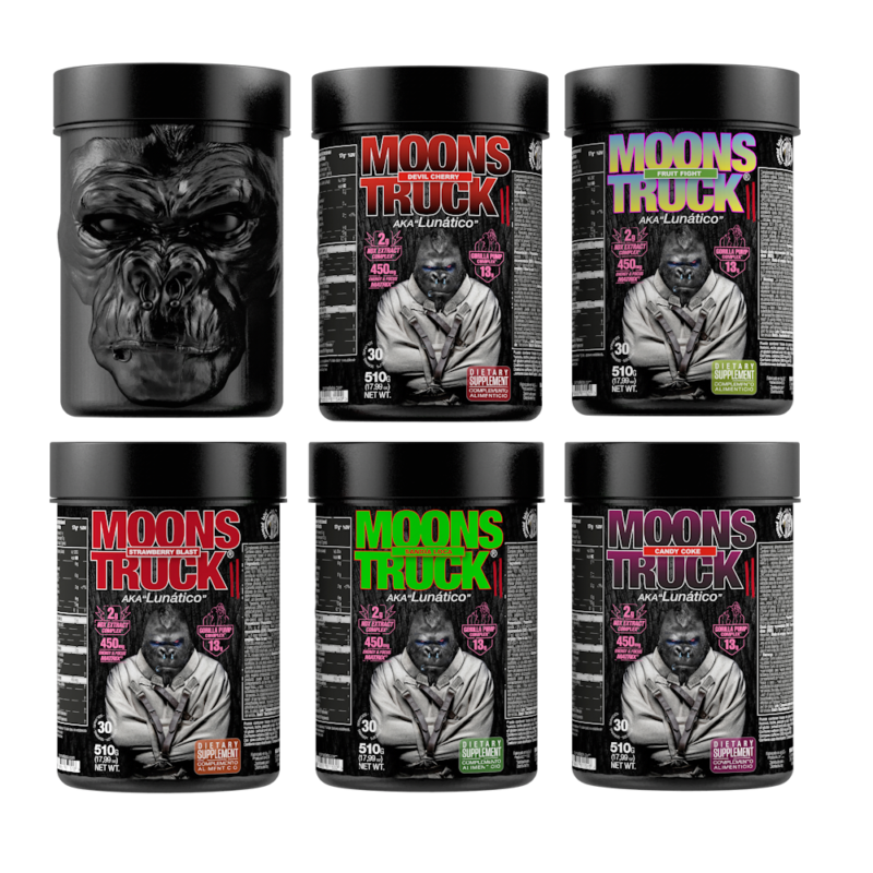 ZOOMAD MOONSTRUCK II PRE-WORKOUT 510g - MuscleShop - aukščiausios ...
